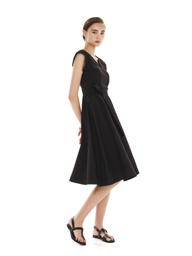 Midi Belted Dress - Seams and Structures | Dresses, SS24 "SYNCHRONICITY ...